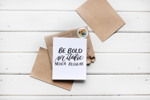 Smitten with Calligraphy » 27th and Olive