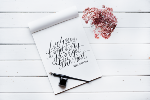 Smitten with Calligraphy » 27th and Olive