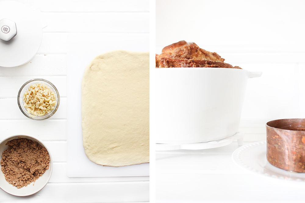 Cinnamon-Spiced Pear Roll with Warm Pear Infused Caramel » 27th and Olive